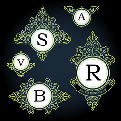 Logo Islamic Monogram Vector Images (over 840)