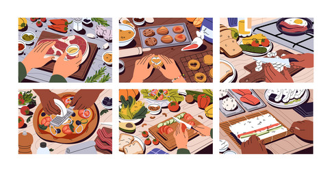 Cooking Hands Vector Images (over 100,000)