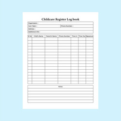 Golf score kdp interior log book template Vector Image