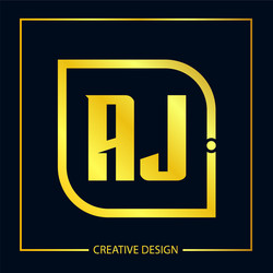 Aj Letter Calligraphy Vector Images (over 420)