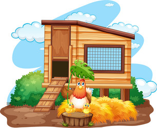 Chicken Coop Clipart