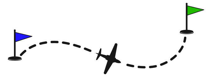 Flight Path Vector Images (over 4,100)