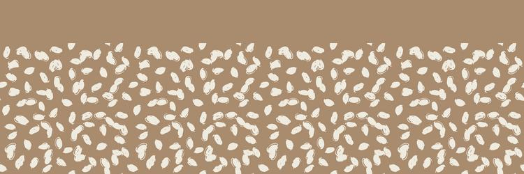 Gender neutral floral seamless border Royalty Free Vector