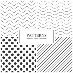 Seamless pattern of sand dunes Royalty Free Vector Image