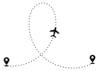 Flight Path Vector Images (over 4,100)