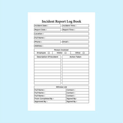 Incident Report Vector Images (over 200)