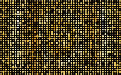 Abstract gold bright background with square shapes