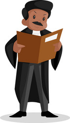 Lawyer cartoon Royalty Free Vector Image - VectorStock