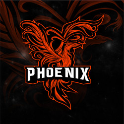 Phoenix fire logo Royalty Free Vector Image - VectorStock