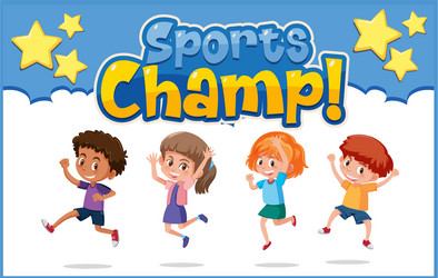 Kids Sports Poster Vector Images (over 5,000)