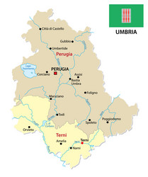 Map Italy Umbria Vector Images (over 160)