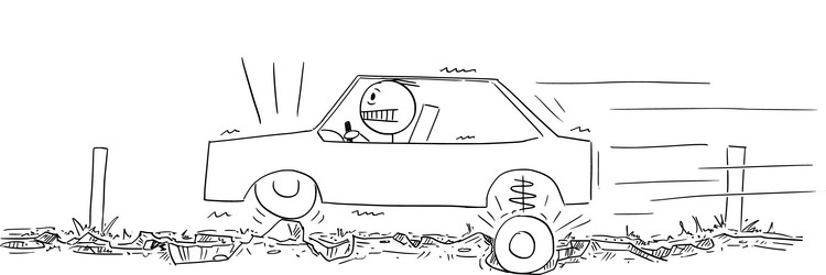 Stickman Car Vector Images (over 180)