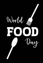 National food day sign Royalty Free Vector Image
