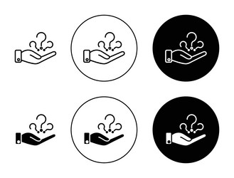 Curiosity icon set curious question doubt symbol Vector Image