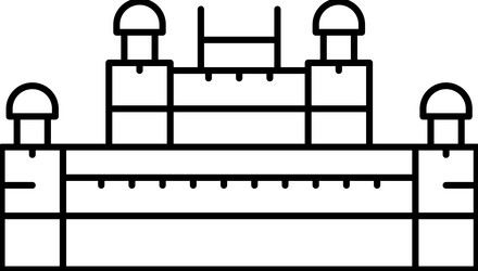 Fort Outline Vector Images (over 3,100)