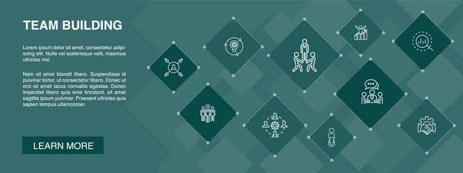 Team Building Banner Vector Images (over 3,700)