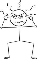 Mad Man Cartoon Vector Images (over 3,100)
