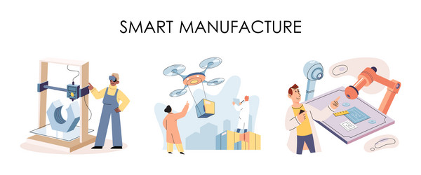 Smart Production Vector Images (over 16,000)