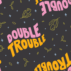 Double Trouble Vector Images (over 180)