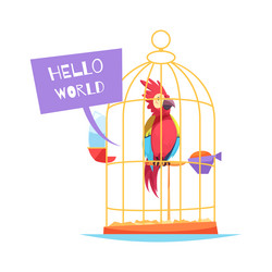 Hello Parrot Vector Images (over 210)
