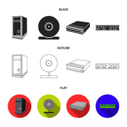 Cartoon Computer System Unit Vector Images (over 380)