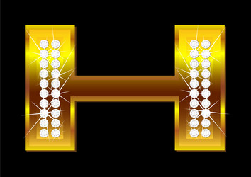 Diamond Alphabetic Letters of H Vector Images (over 530)