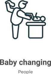 Baby Changing Vector Images (over 2,800)