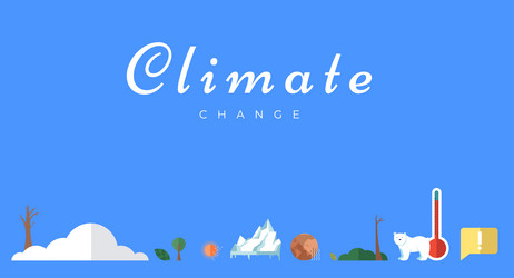 Stop pollution text banner design Royalty Free Vector Image