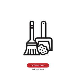 Sweep icon Royalty Free Vector Image - VectorStock