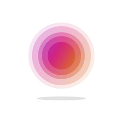 Gradient energy and vibrant shapes Royalty Free Vector Image