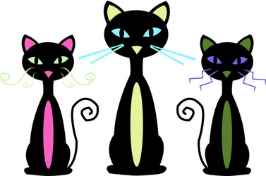 3 Cats Vector Images (over 870)