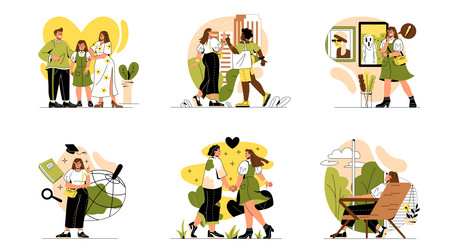 Basic human needs concept Royalty Free Vector Image