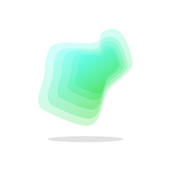 Gradient energy and vibrant shapes Royalty Free Vector Image