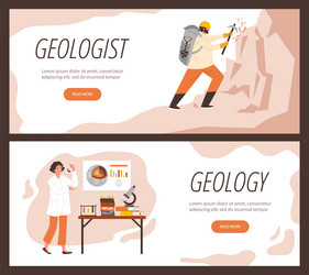 Banner Geology Vector Images (over 1,000)