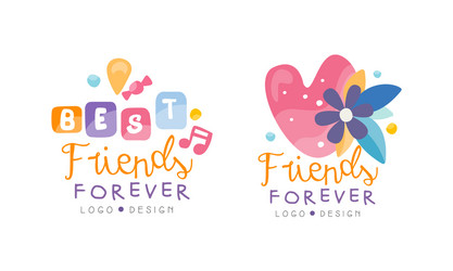 Best Friends Forever Logo Vector Images (over 420)