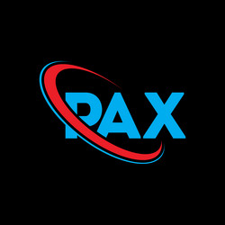 Pax logo letter design Royalty Free Vector Image