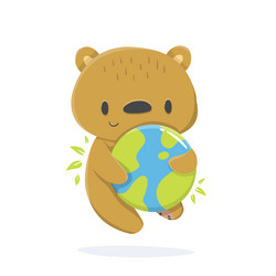 Cartoon bear Royalty Free Vector Image - VectorStock