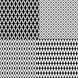 Rhombus seamless pattern simple geometric Vector Image