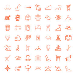 High icons Royalty Free Vector Image - VectorStock