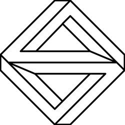 Impossible Hexagon Vector Images (over 530)