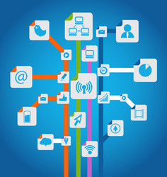 App icons border Royalty Free Vector Image - VectorStock