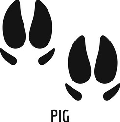 Foot step Royalty Free Vector Image - VectorStock