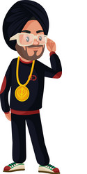 Punjabi Cartoon Bhangra Vector Images (over 230)