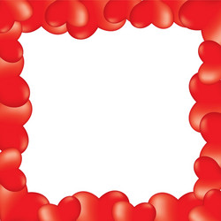 Red Heart Border Designs