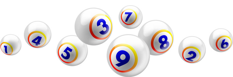 Yellow Lottery Number Balls Isolated Vector Images (over 190)