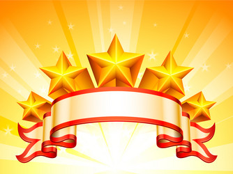 Stars banner Royalty Free Vector Image - VectorStock