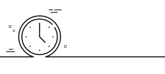 Time line icon working hours sign Royalty Free Vector Image