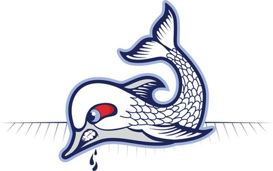 Fish smiles Royalty Free Vector Image - VectorStock