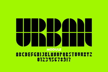 Modular frame building isometric Royalty Free Vector Image