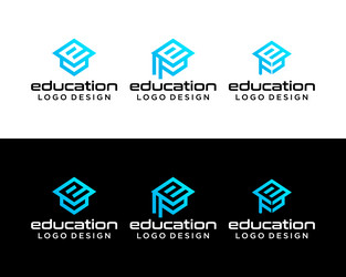 Edu logo Royalty Free Vector Image - VectorStock